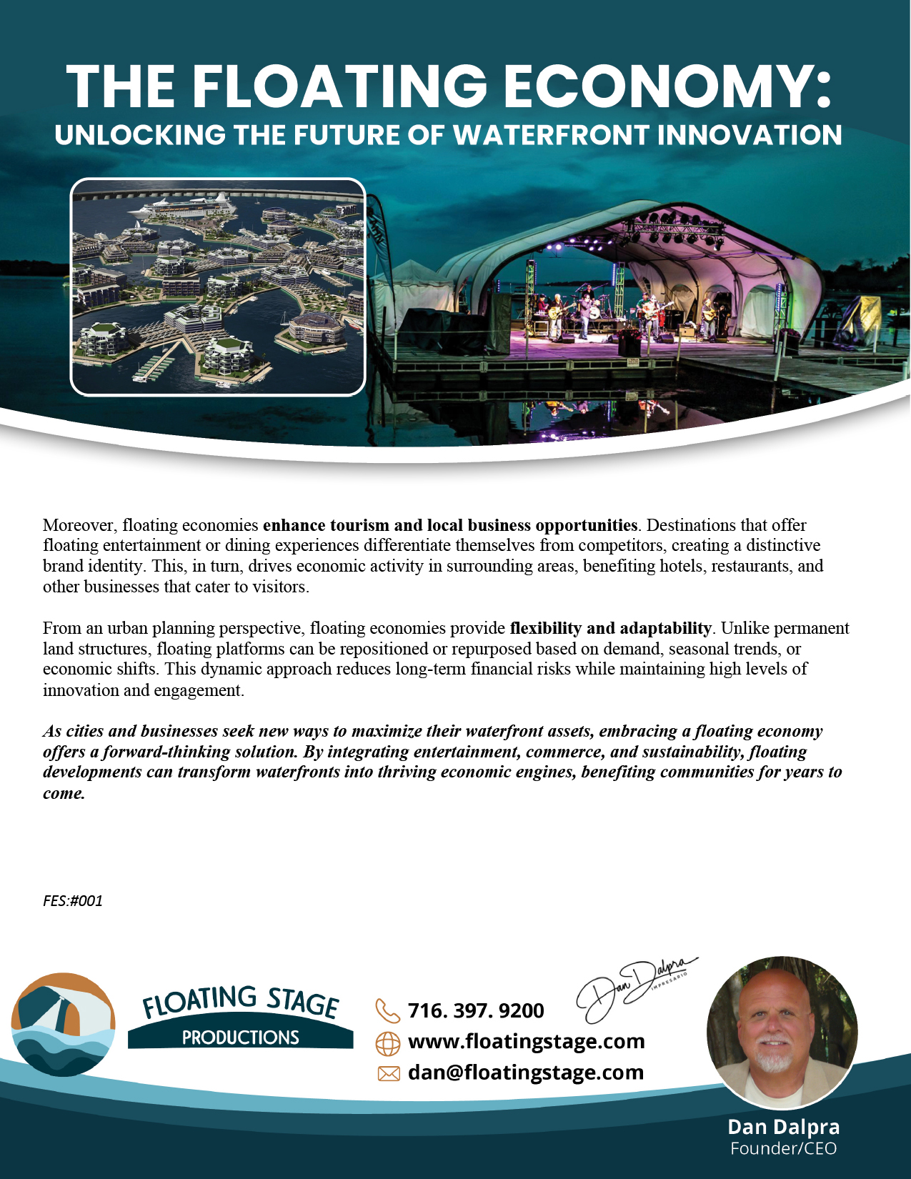 Benefits of a Floating Economy – Floating Stage Productions