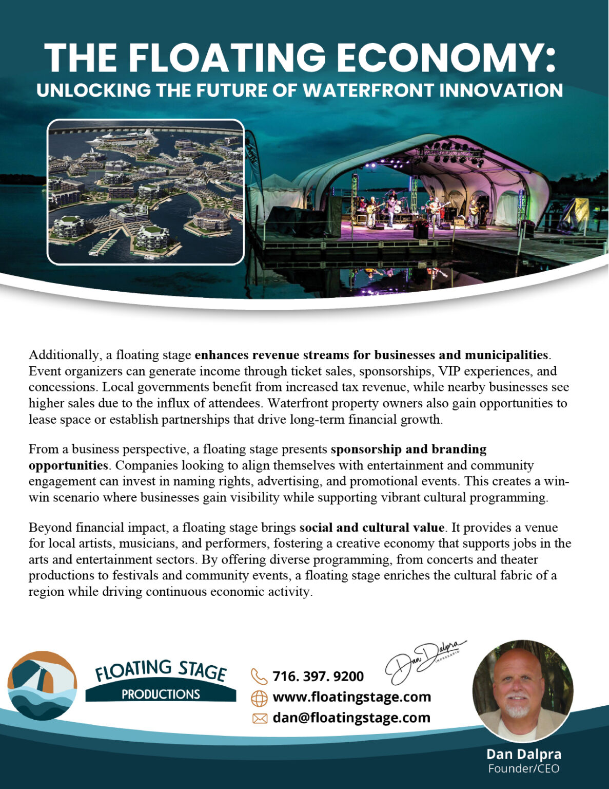 “The Floating Stage” A Catalyst for Economic Growth – Floating Stage ...